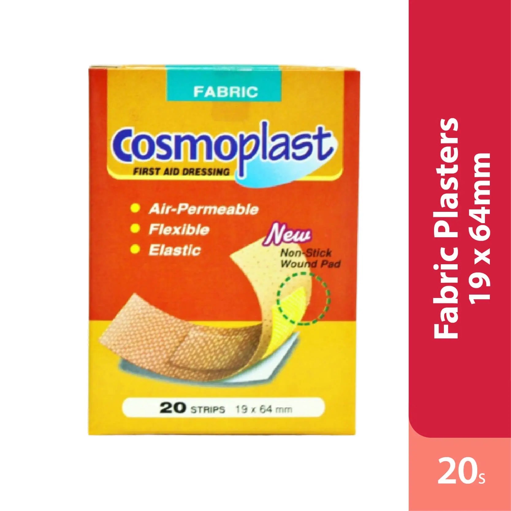 Cosmoplast Plaster Fabric 20s - Alpro Pharmacy