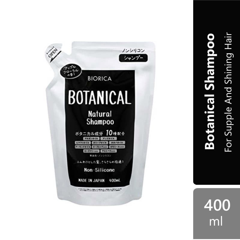 Sugi Biorica Non Silicon Botanical Shampoo 400ml - Alpro Pharmacy
